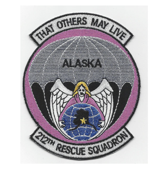 4.25" AIR FORCE 212TH RESCUE SQUADRON ALASKA EMBROIDERED PATCH | eBay
