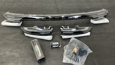 NEW Original Porsche Cayenne 9Y0 LED REAR LIGHTS GTS SMOKED SET ...