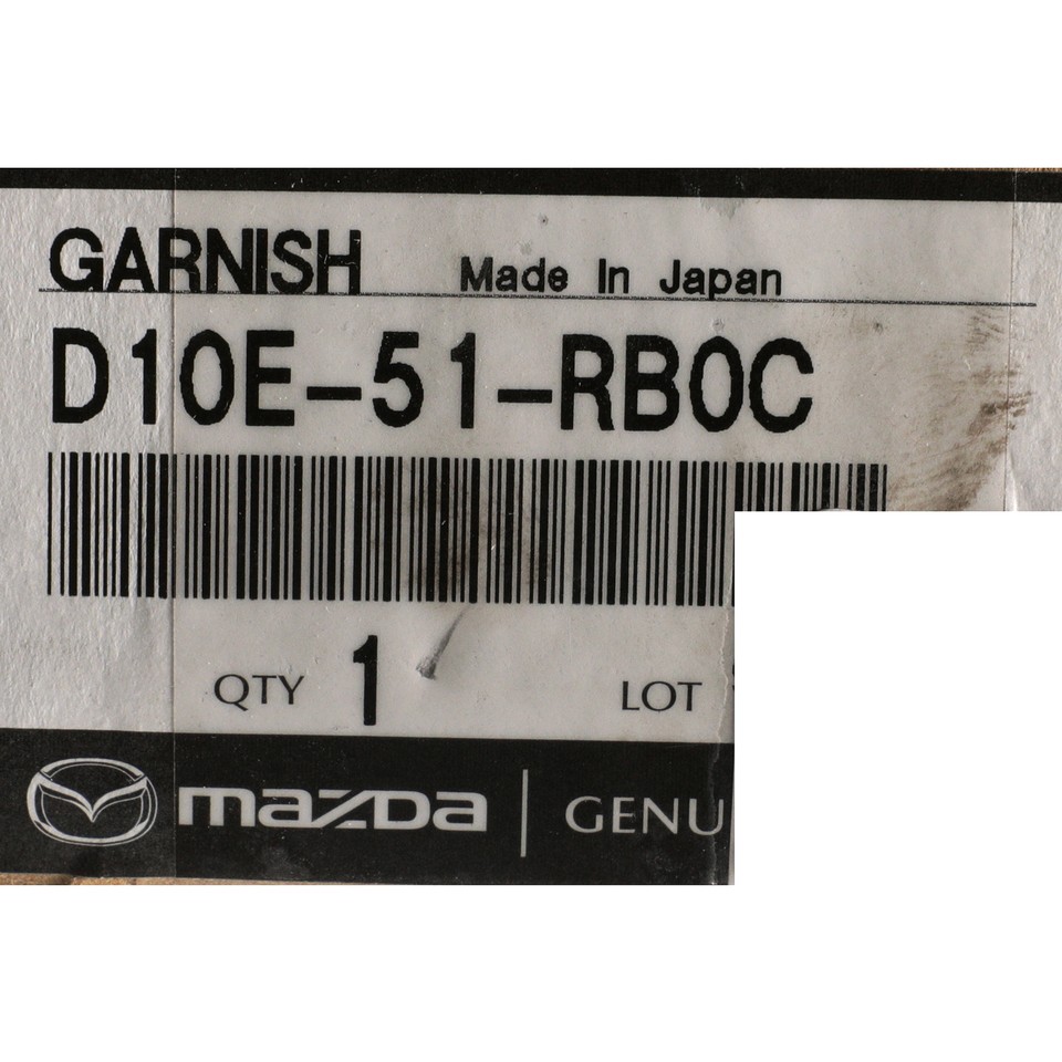 OEM NEW 2016-2021 Mazda CX3 Touring Sport Door Molding Lower Left ...