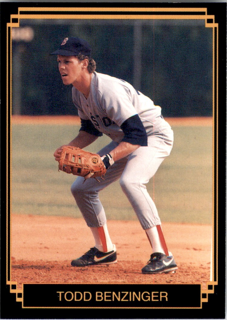 1988 Big League All-Stars Series 4 (unlicensed) Todd Benzinger Boston ...