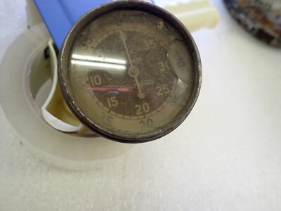 RARE Original Vintage Stewart Warner Tachometer Gauge 0-2000 RPM Curved ...