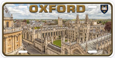 Oxford City UK02 Novelty Car License Plate | eBay