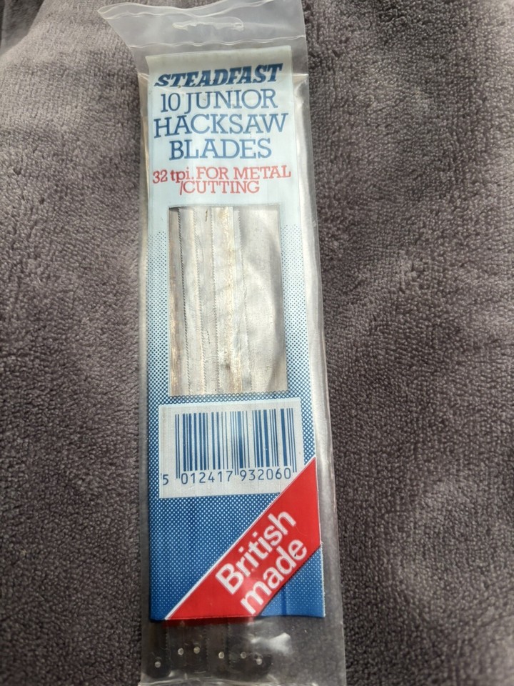 New Steadfast 10 Junior Hacksaw Blades 32tpi For Metal Cutting | eBay UK