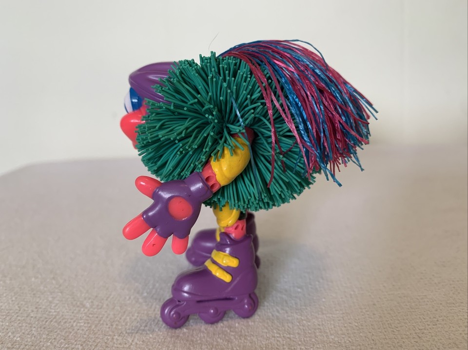 1996 Koosh Lings Wild Times Bendable Buddies Skatin Skye Figure Vintage ...
