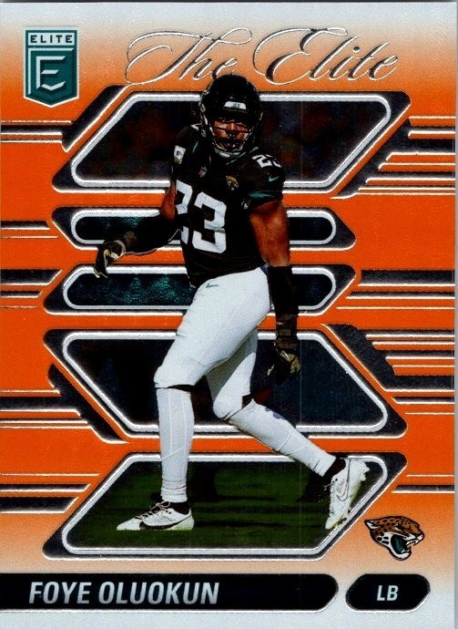 2024 Panini Donruss Elite - The Elite Foye Oluokun #4 Orange /99 for ...