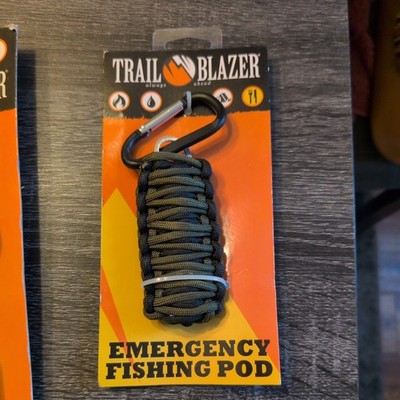 Trail Blazer Emergency Fishing Pod Survival Tool Compact Hiking | eBay