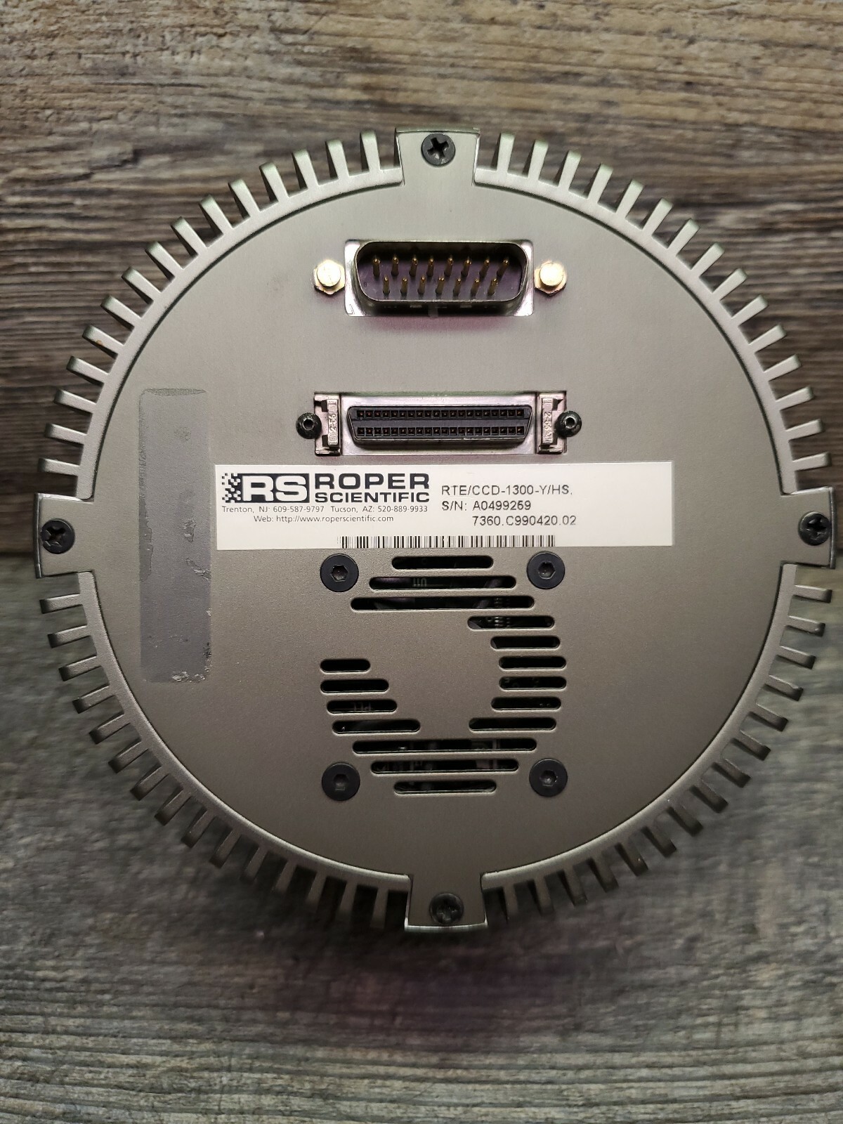 Roper Scientific RTE/CCD-1300-Y/HS Microscope Camera - FREE SHIPPING | eBay