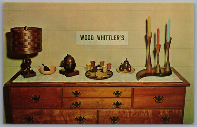 Gatlinburg TN The Wood Whittlers Shirl and Eddie Compton c1964 Ad ...