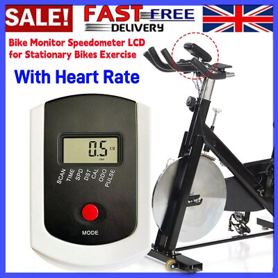 For Stationary Bikes Exercise Bike Computer Replacement Monitor ...