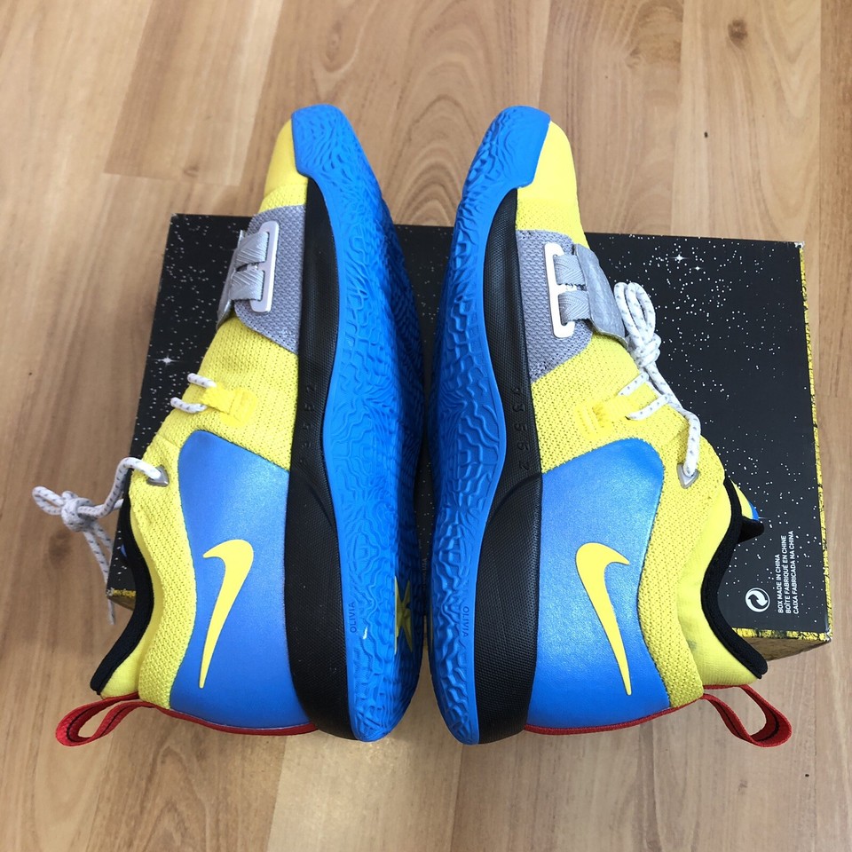 Nike PG 2.5 GS OPTI Yellow Blue Hero Size 6.5 Paul George BQ9457 740 | eBay