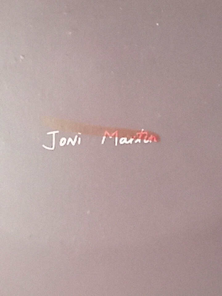 Hand Painted Joni Martin Wooden Plate Country Folk Art Primitive Decor ...