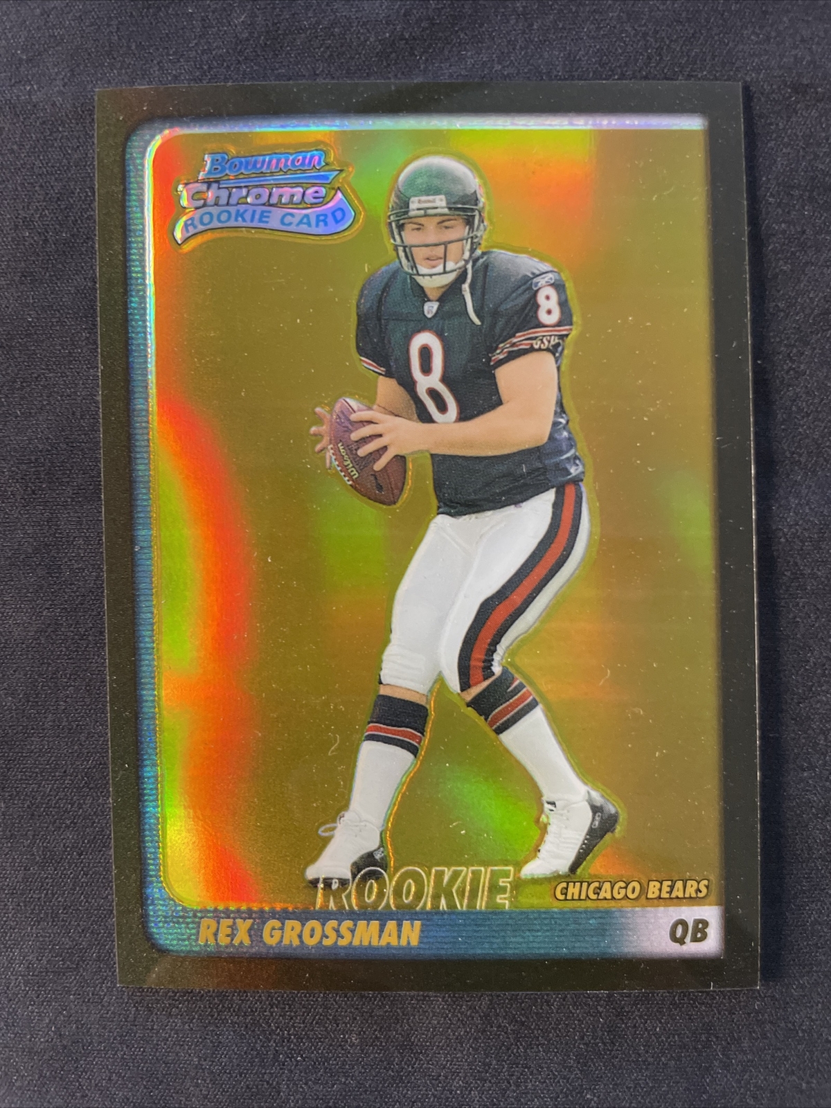 2003 Bowman Chrome - Gold Refractor #180 Rex Grossman /50 (RC) for sale ...