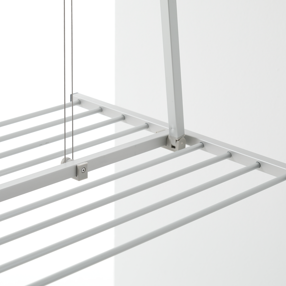 Ceiling-mounted pulley clothes airer, clothes drying rack, Foxydry Mini ...
