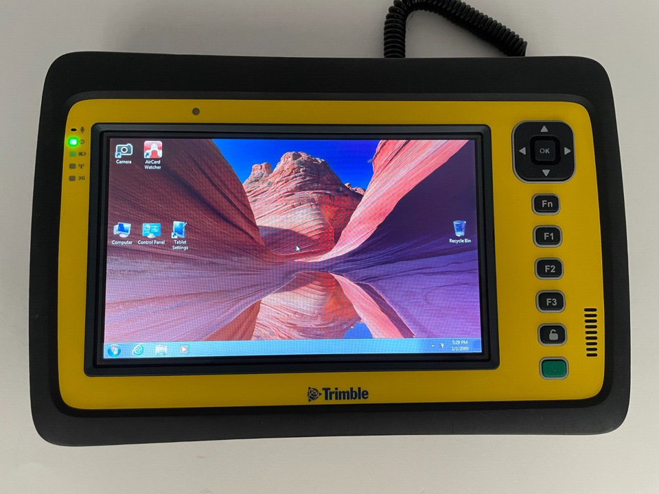 Trimble Yuma 2 Rugged 7" Tablet PC Data Terminal GPS WiFi BT WM7 Pro ...