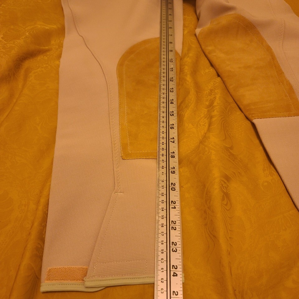Harry Hall England Jodhpurs Riding Pants 32X34 long Tan Nylon Lycra UK ...