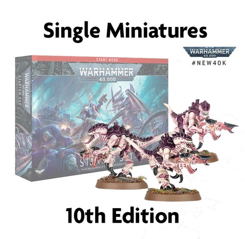 Termagant & Ripper Swarm Tyranid singles - 10th Edition - Warhammer 40K ...