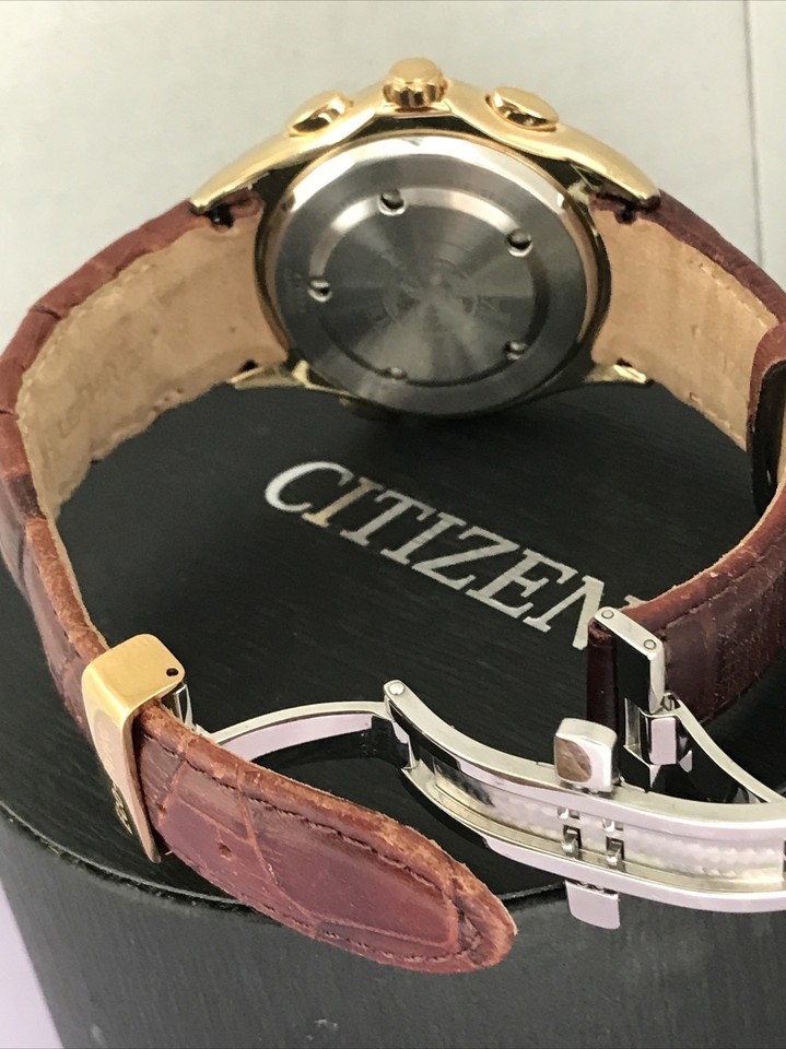 Citizen Men’s Eco Drive Calibre 9000 Minute Repeater B.L.Strap Watch ...