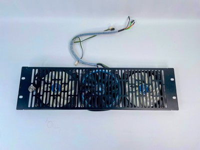 CUSTOM 3U 19" Rack Mount Cooling Panel 3 Fan System, For Server ...