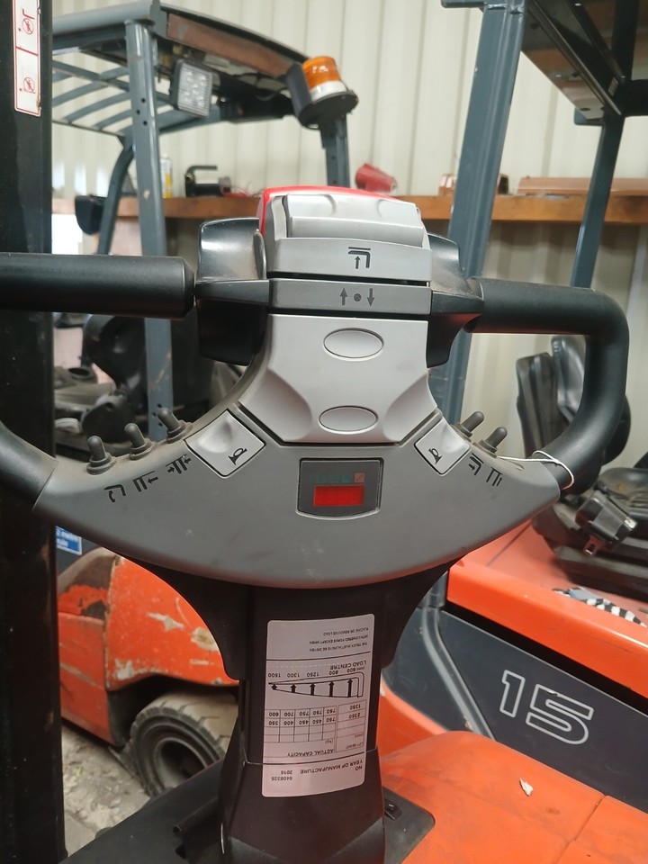Pedestrian Reach Stacker Fork Lift Truck - Toyota SWE 120XR Double Deep ...