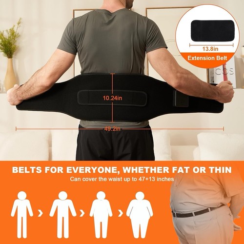 Remo Cordless Heating Pad for Back Pain Relief, Portable Heating Pad ...