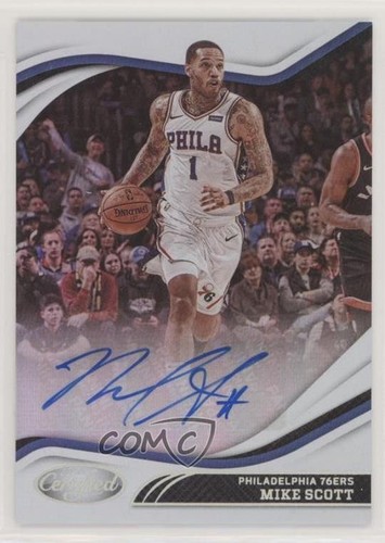 2020-21 Certified Certified Signatures Mike Scott #CS-MSC Auto | eBay