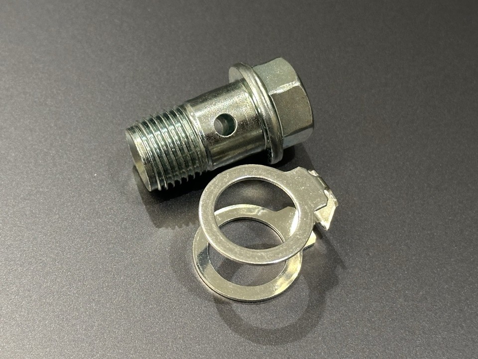 POWER STEERING PUMP PRESSURE HOSE LINE BANJO BOLT 2.4 ENGINE TOYOTA ...