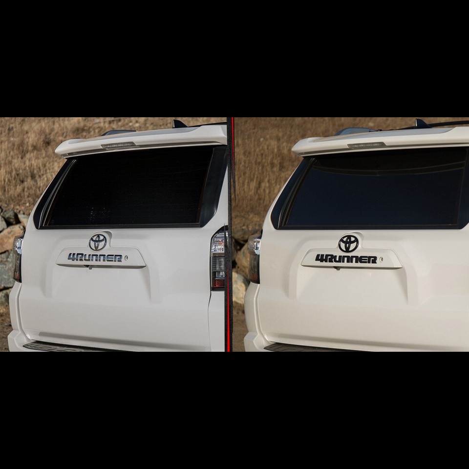 Gloss Back 4Runner Liftgate Nameplate Emblem Badge Logo Tailgate Rear ...