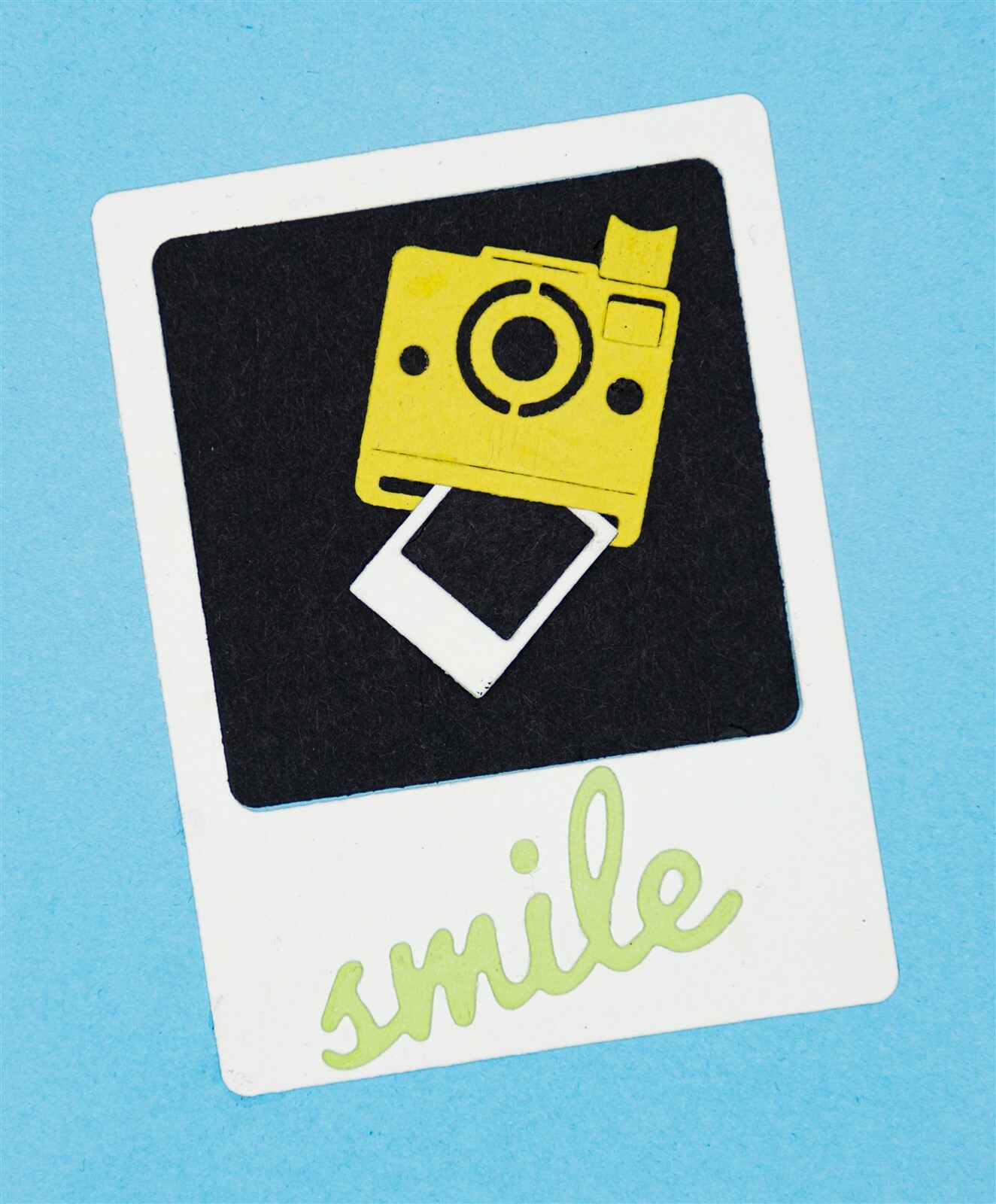 Metal Cutting Dies Polaroid Frame & Camera + Picture, Card Making ...