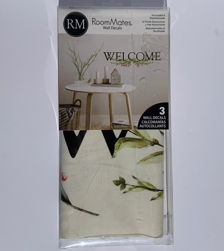 Roommates Wall Decals WELCOME 3 Peel & Stick Decals | eBay