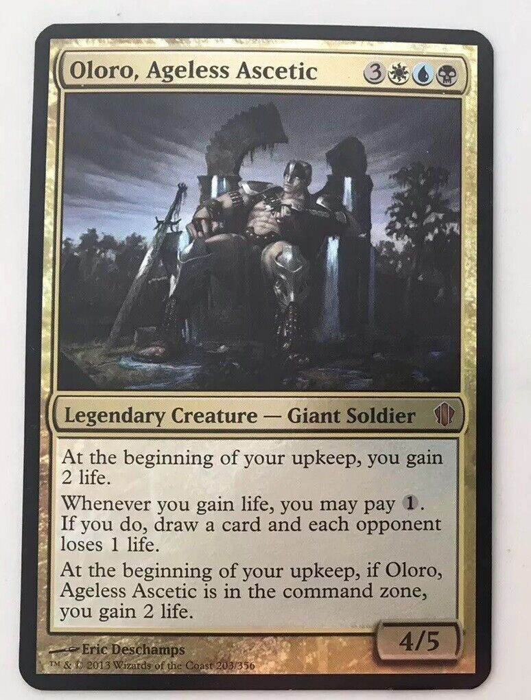 Oloro Ageless Ascetic Foil Oversized MTG Magic the Gathering Card LP ...
