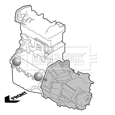 Engine Mount fits MERCEDES A180 W169 1.7 Front 09 to 12 M266.940 ...