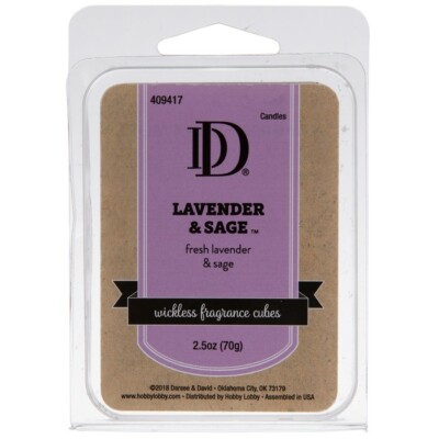 Darsee & David Fragrance Cubes Wax Fragrance Cubes, FRESH LAVENDER AND SAGE,$499 | eBay