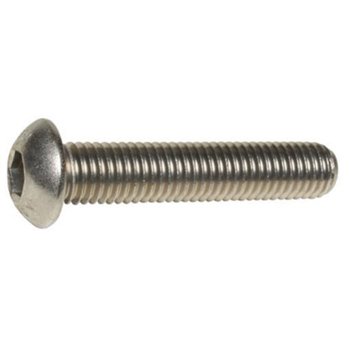 M6 BUTTON HEAD BOLTS HIGH TENSILE ALLEN SOCKET DOMED SCREWS A2 ...