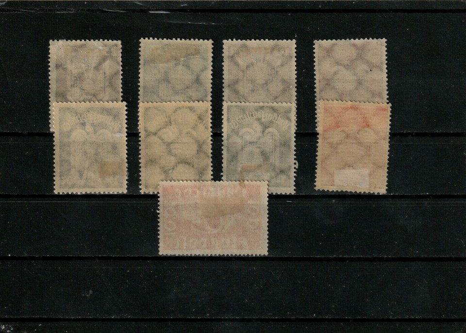 GERMANY Deutsche FlugPost Luftpost Airmail Stamps Postage 1919-1927 | eBay