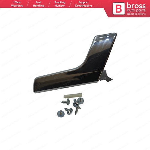 Interior Door Handle BRIGHT Chrome Plated Right 2047202763 for Mercedes ...