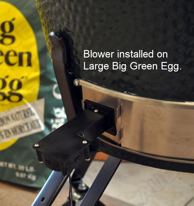 WIFI BBQ Smoker Temp Control Kit w/ 6.5CFM Blower 3-Probe 2nd Gen, for ...