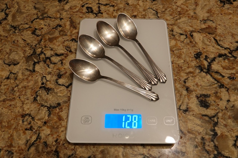 LOT (4) STIEFF SOLID STERLING SILVER TEASPOONS HOMEWOOD PATTERN | eBay