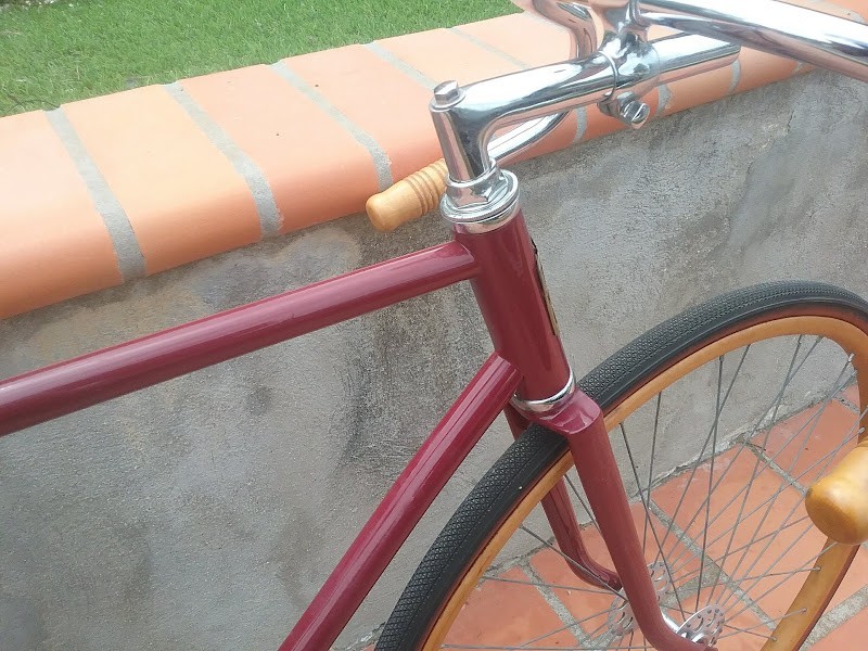 Antique early 1900s Westfield vintage wood wheel track bicycle bike | eBay