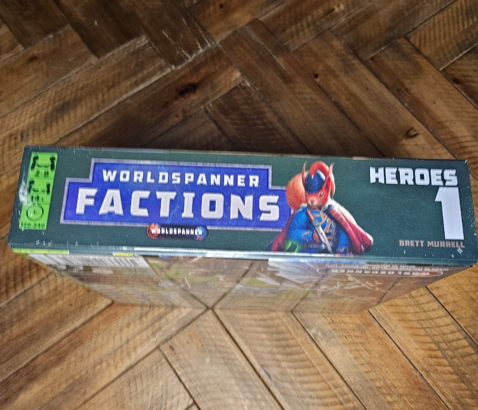 WORLDSPANNER FACTIONS Tactical Adventure Board Game | UNOPENED | 1-3 ...