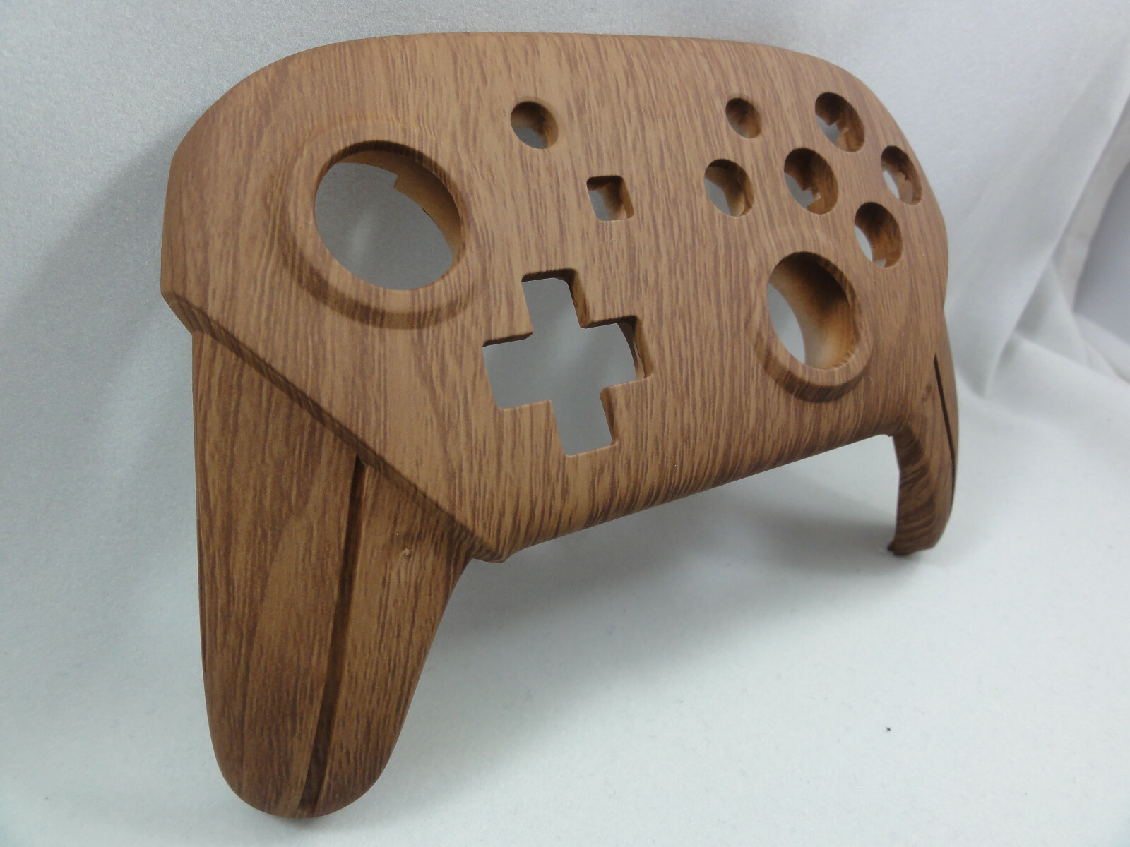 Wooden Grain Soft Touch Front & Back Shell, Nintendo Switch Pro ...