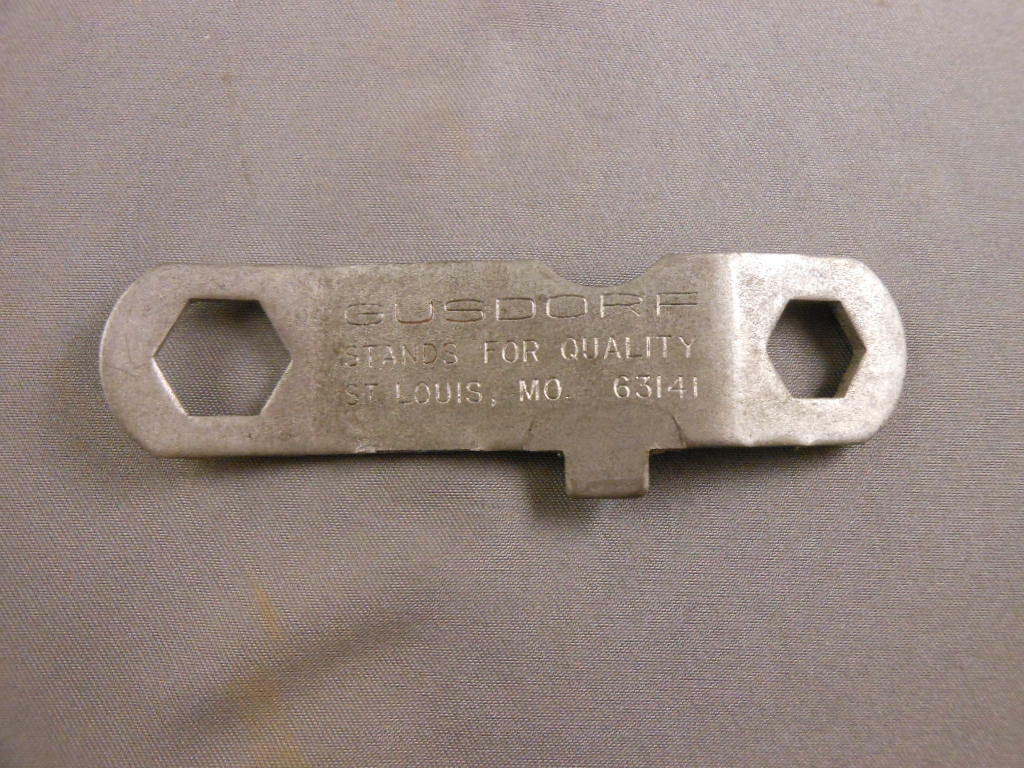 Vtg GUSDORF Stands For Quality St. Louis Mo.Furniture Multi Wrench Tool ...
