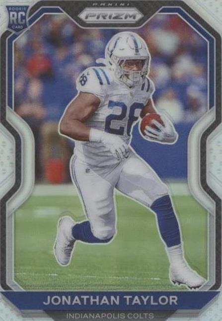 2020 Panini Prizm - Rookie Jonathan Taylor #332 Silver Prizm (RC ...