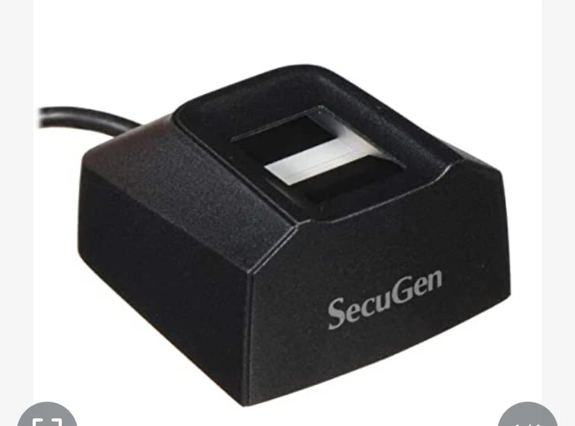 SecuGen Hamster Pro 20 Fingerprint Recognition Reader USB Model HU20 on ...