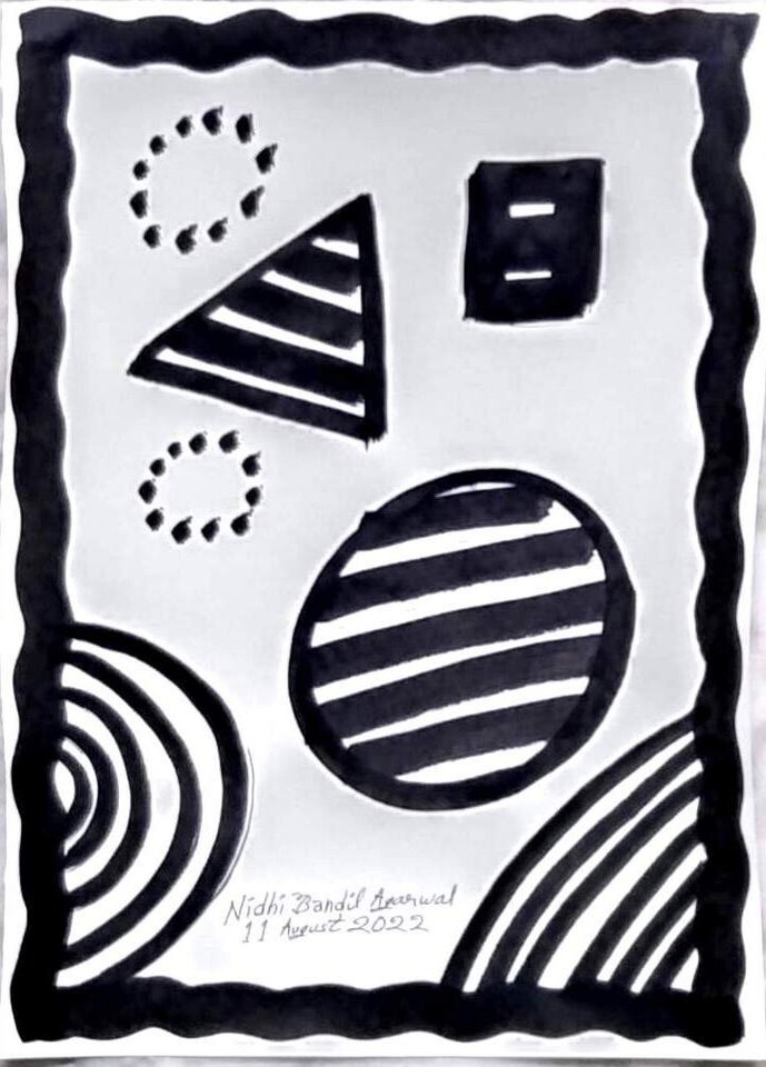 Original Painting Made & Signed By World Fame Artist Nidhi Bandil ...