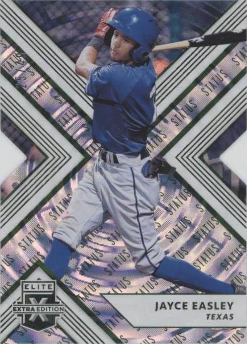 2018 Panini Elite Extra Edition - Jayce Easley #104 Status Emerald Die ...