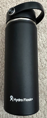 Apple Hydro Flask Logo 18oz Water Bottle Thermal Steel Black Class of ...