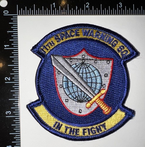 US Air Force USAF 11th Space Warning Squadron In The Fight HOOK & LOOP ...