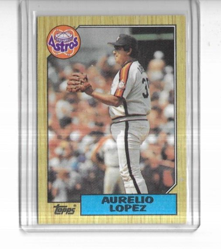 1987 Topps #659 Aurelio Lopez Houston Astros | eBay