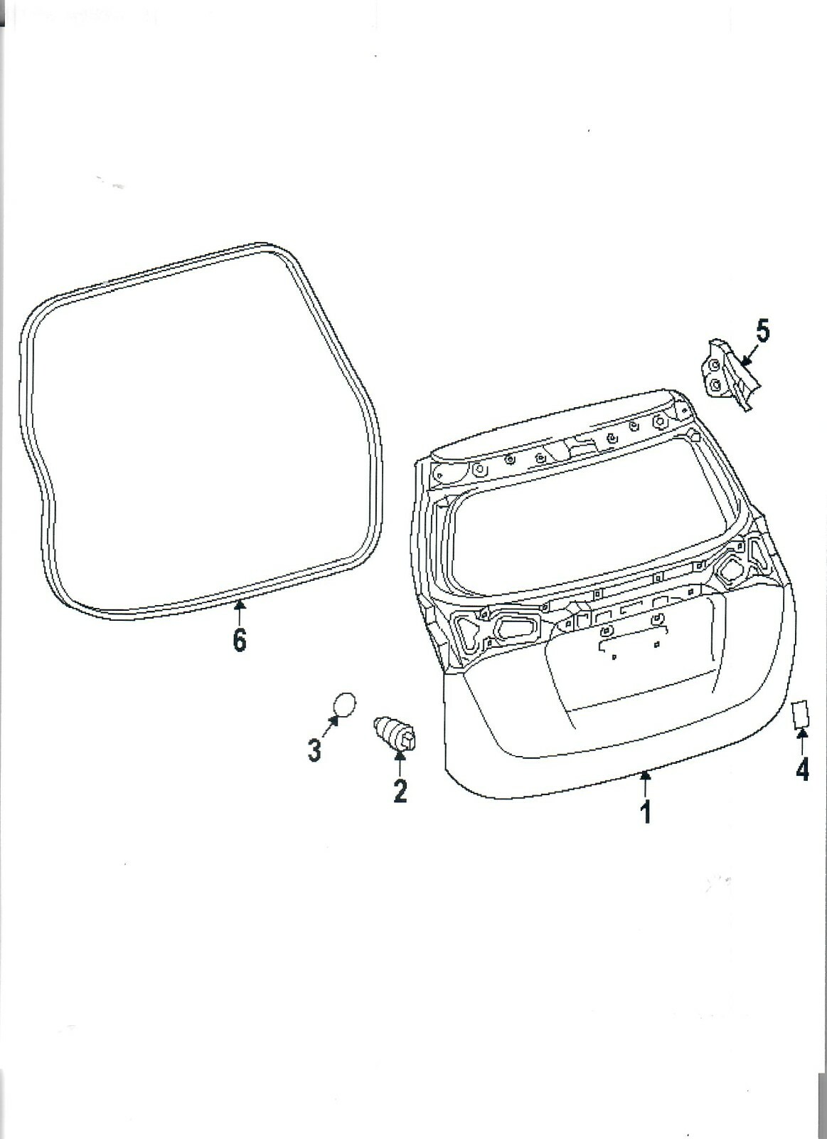Fits a Toyota RAV4 Lift gate 2013-2016 670050R100 with power | eBay