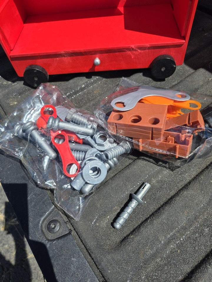 Matco Red Wood Tool Box w/ Tools APPRX 12” X 9” X 6" Toy | eBay